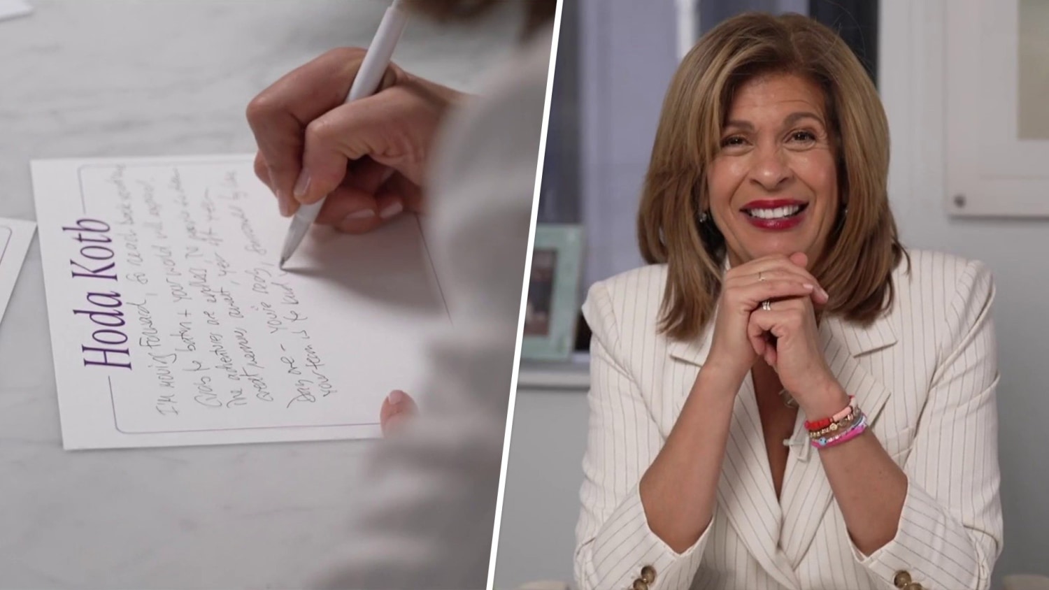 Hoda Kotb shares a heartfelt message with Craig Melvin, uncovering the reasons for her ...