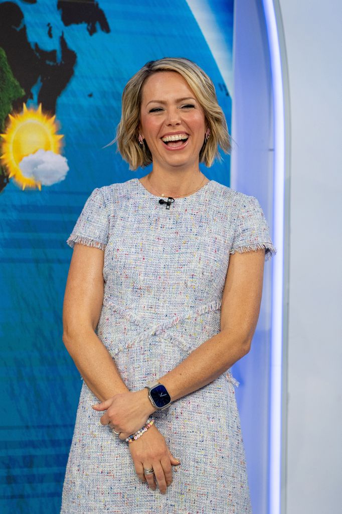 Dylan Dreyer, typically composed and positive on the Today Show, moved viewers to tears this ...