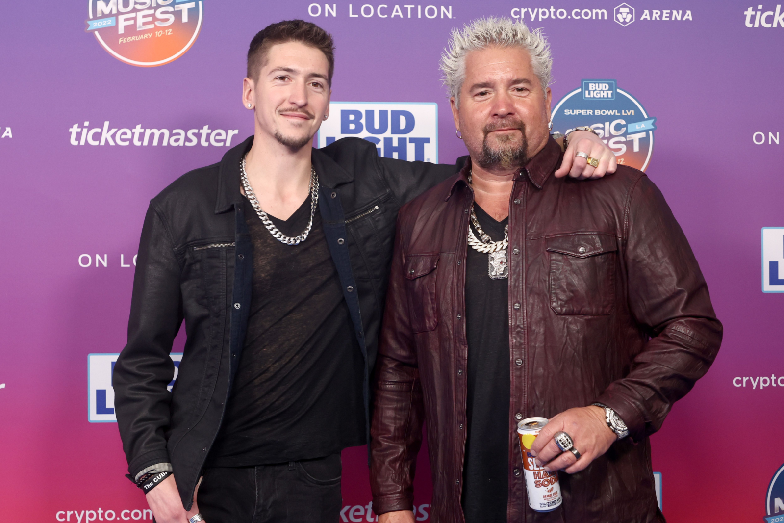 Guy Fieri made his son Hunter emotional at the wedding by showing a ...