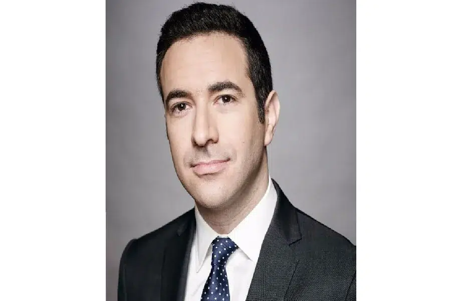 Ari Melber reassures fans that his partner's identity, which has been ...