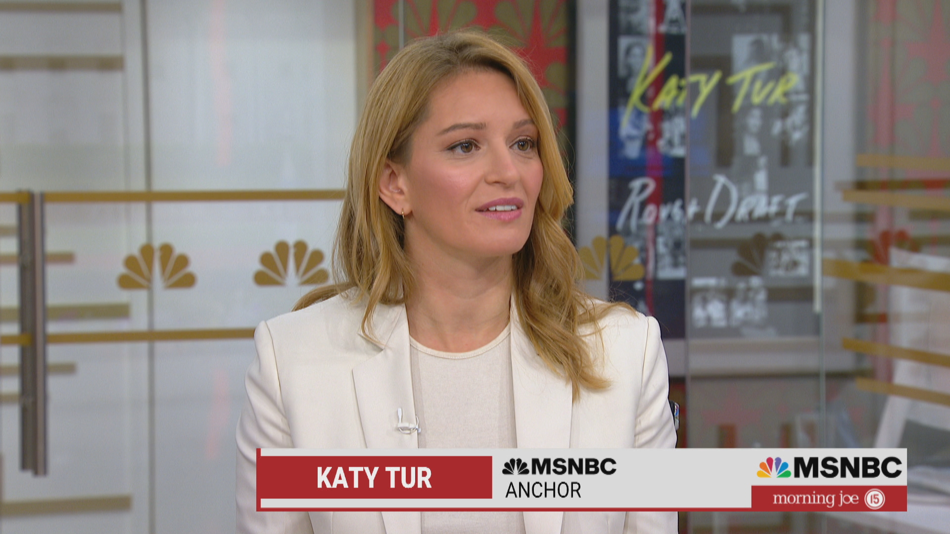 Katy Tur from MSNBC gets emotional as she shares a difficult moment ...