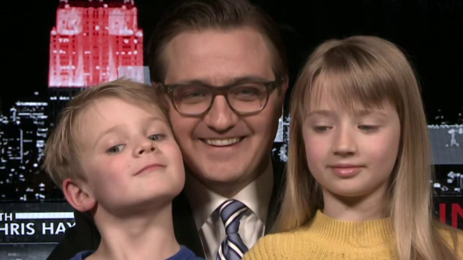 Chris Hayes' family is featured on The Rachel Maddow Show, Morning Joe ...