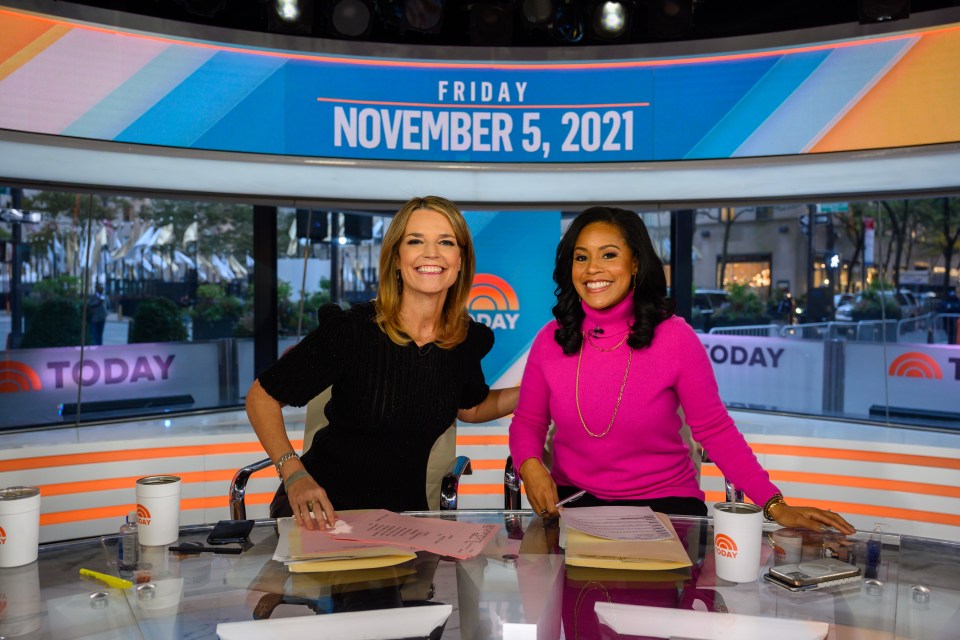 Today, followers get an update from Savannah Guthrie on Sheinelle Jones ...