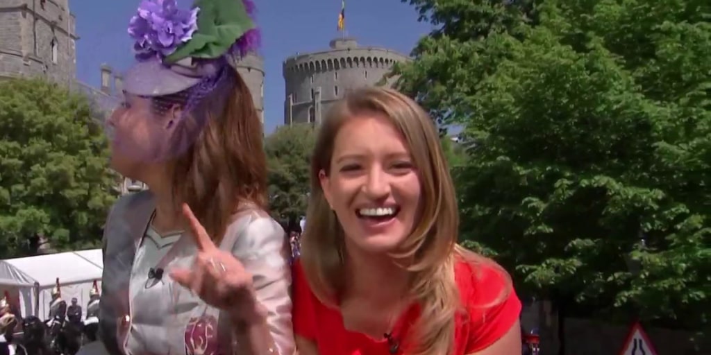 After going to a British royal gathering, Stephanie Ruhle and Katy Tur ...